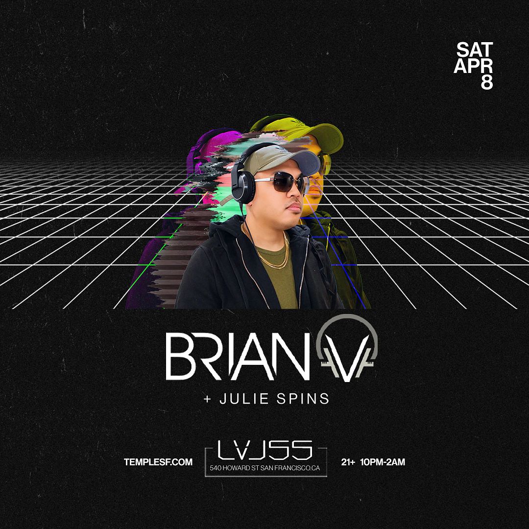 Brian V @ LVL 55 Tickets at Temple San Francisco in SF by Temple ...