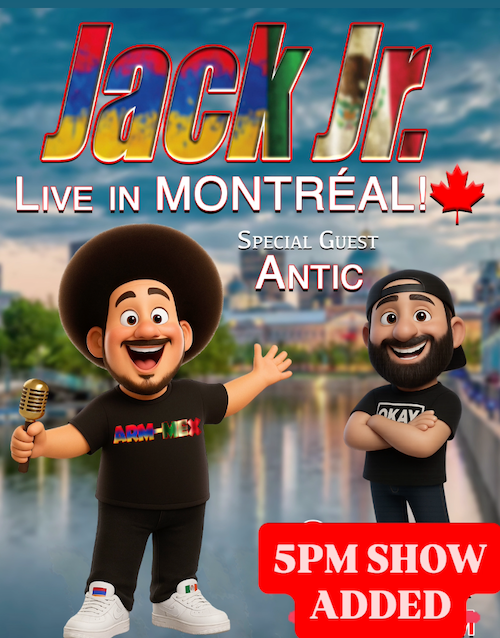 JACK JR LIVE in MONTREAL! Tickets at Association Culturelle Bolsahay in ...