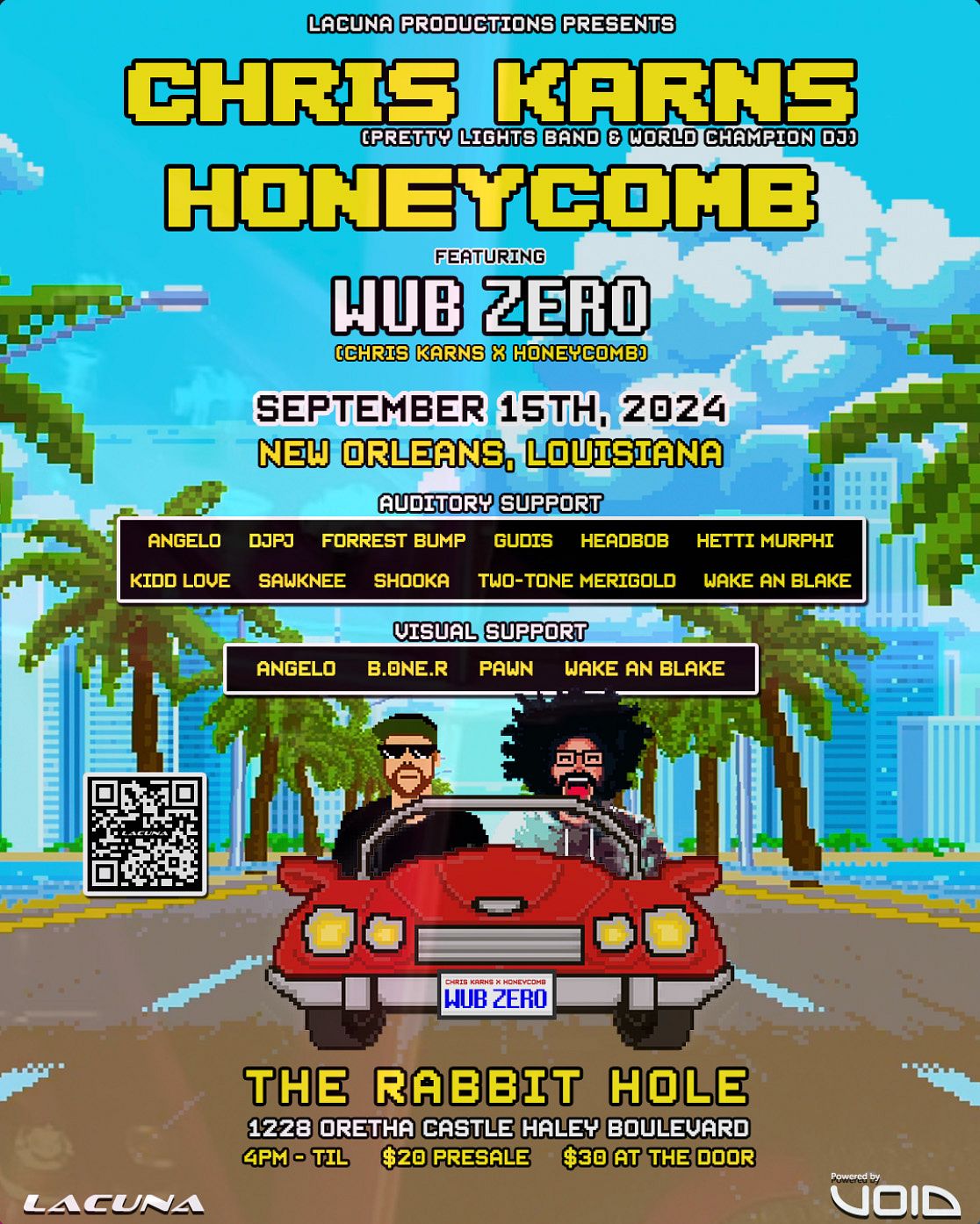 Chris Karns x Honeycomb Tickets at The Rabbit Hole in New Orleans by ...