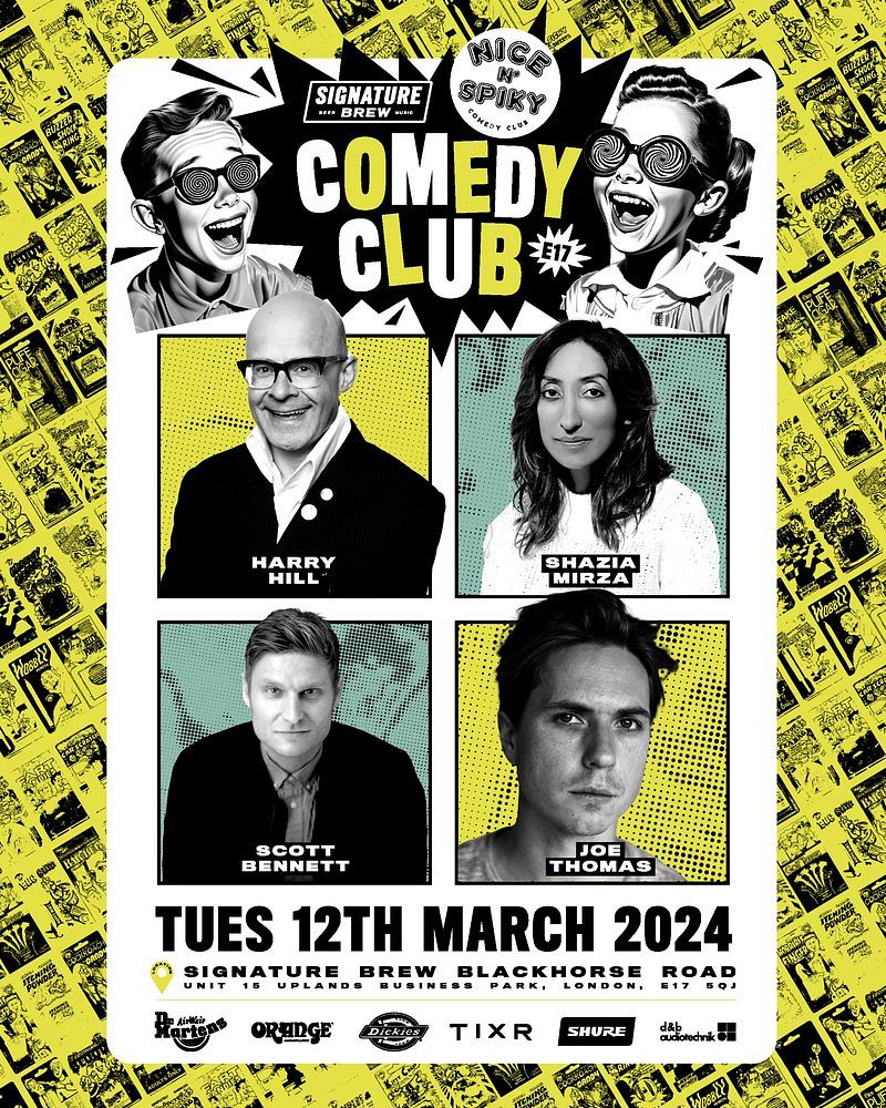 Signature Comedy Club - Harry Hill + Joe Thomas + Shazia Mirza + Scott ...