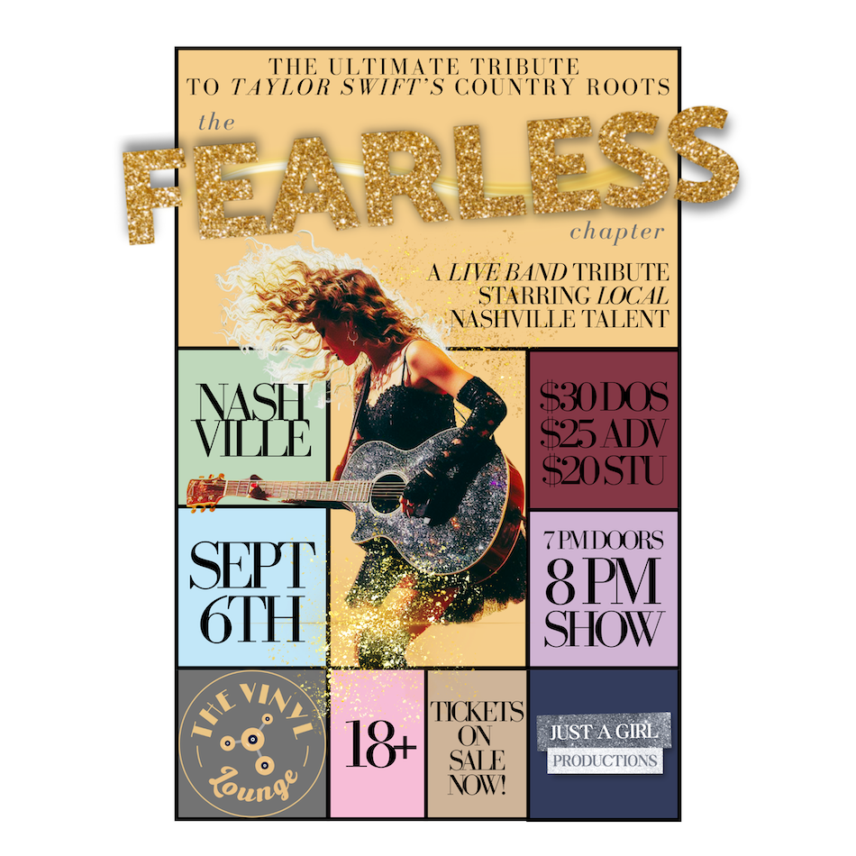 ERAS ON TOUR - "THE FEARLESS CHAPTER" Tickets at The Vinyl Lounge in ...
