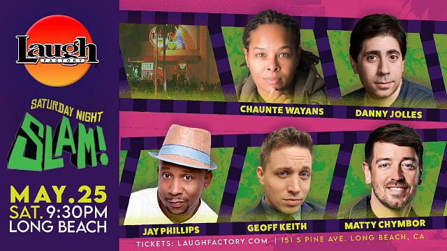 Saturday Night Slam Tickets at Laugh Factory Long Beach in Long Beach ...
