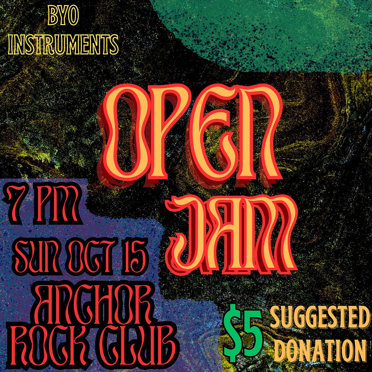 Open Jam Tickets at Anchor Rock Club in Atlantic City by Anchor Rock ...