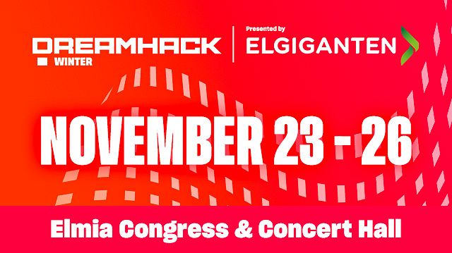 DreamHack Winter 2023 Tickets at Elmia Exhibition and Convention Centre ...