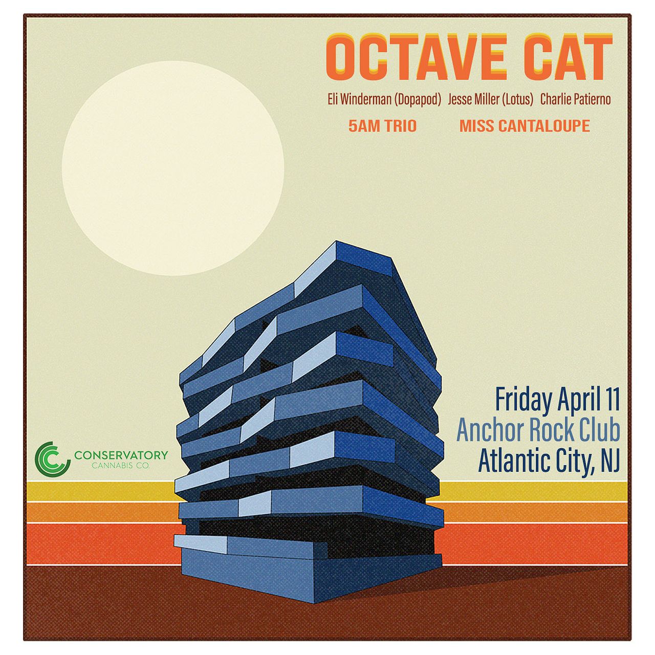Octave Cat Tickets at Anchor Rock Club in Atlantic City by Anchor Rock ...