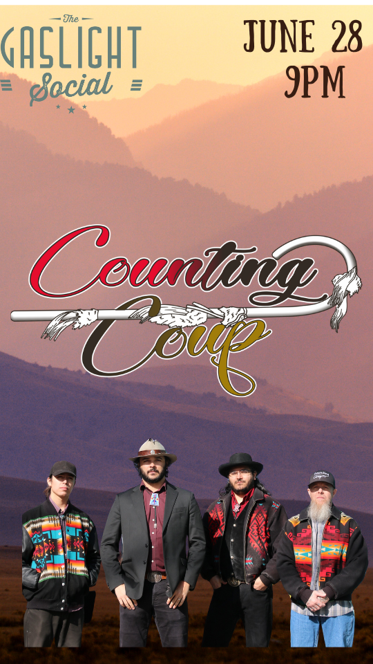 Counting Coup Tickets at The Gaslight Social in Casper by Casper ...