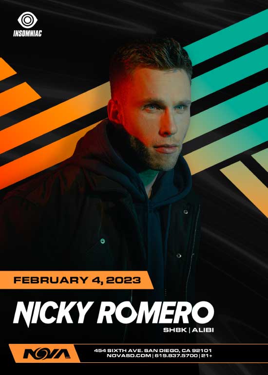 Nicky Romero Tickets at Nova SD in San Diego by Nova SD | Tixr