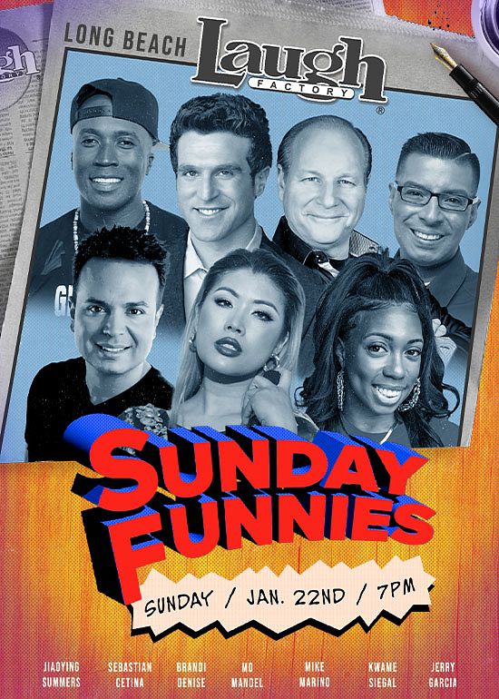 Sunday Funnies Tickets at Laugh Factory Long Beach in Long Beach by ...