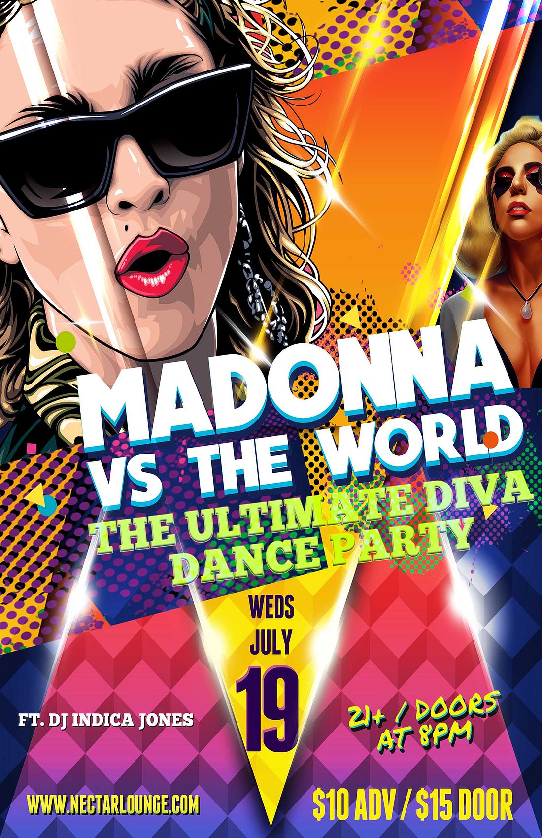 MADONNA VS THE WORLD: The Ultimate Diva Dance Night Tickets at Nectar ...