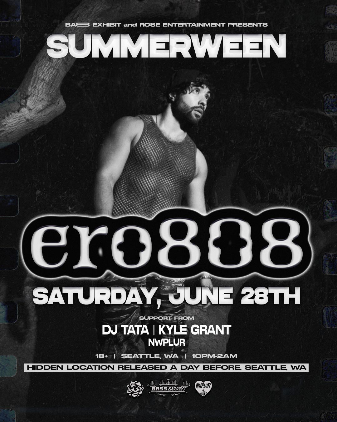 SUMMERWEEN W/ ERO808 Tickets at HIDDEN LOCATION in Seattle by Rose Entertainment PNW | Tixr