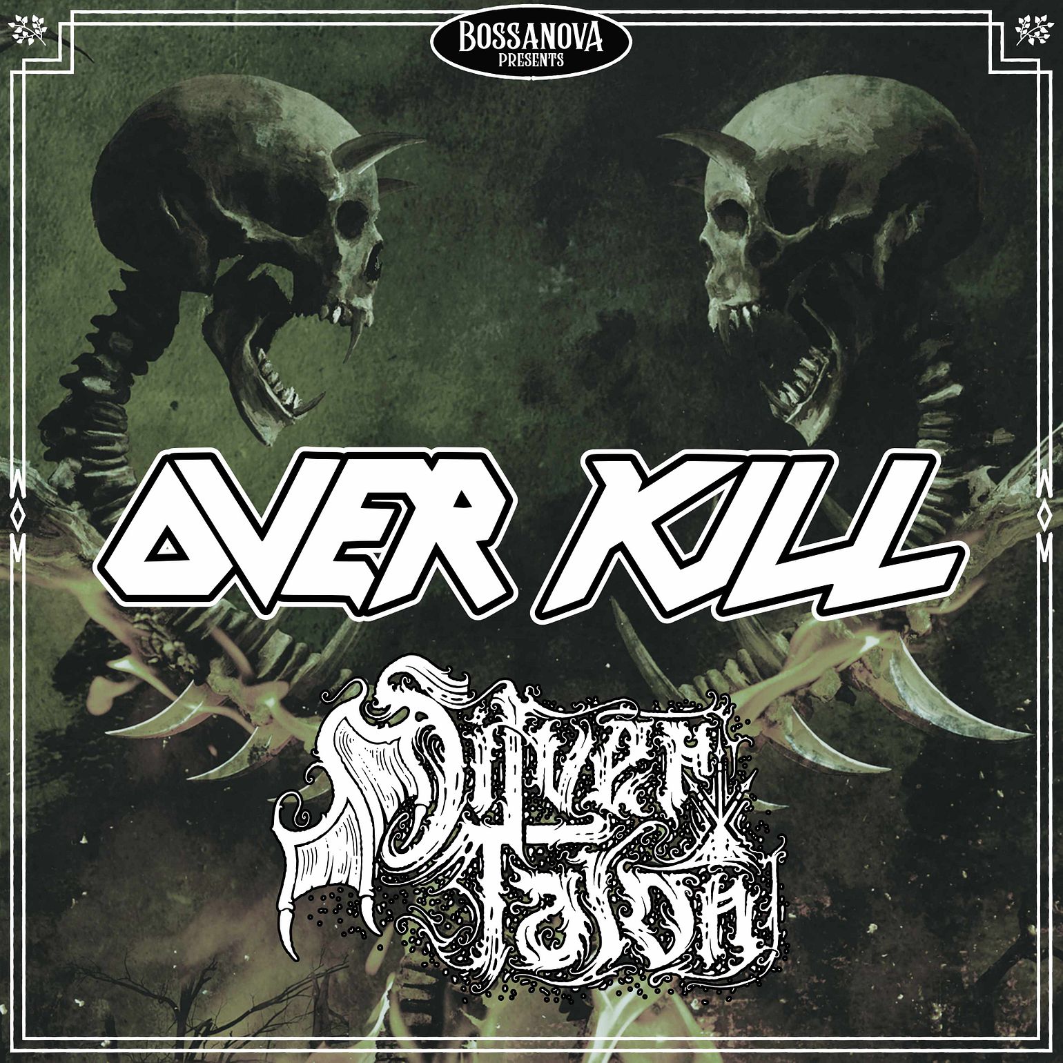 NEW LOCATION // Overkill with Silver Talon Tickets at Bossanova ...