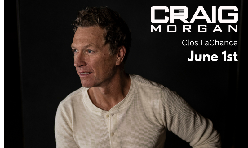 KRTY.com Presents Craig Morgan Tickets at Clos LaChance Winery in San ...