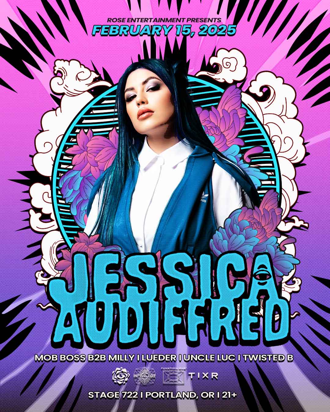 Jessica Audiffred at Stage 722 Tickets at Stage 722 in Portland by Rose ...