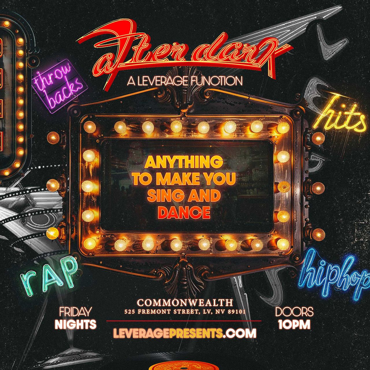 CW: After Dark Fridays Tickets at Commonwealth in Las Vegas by Corner ...