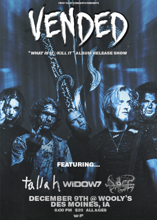 Vended Tickets at Wooly's in Des Moines by First Fleet Concerts | Tixr