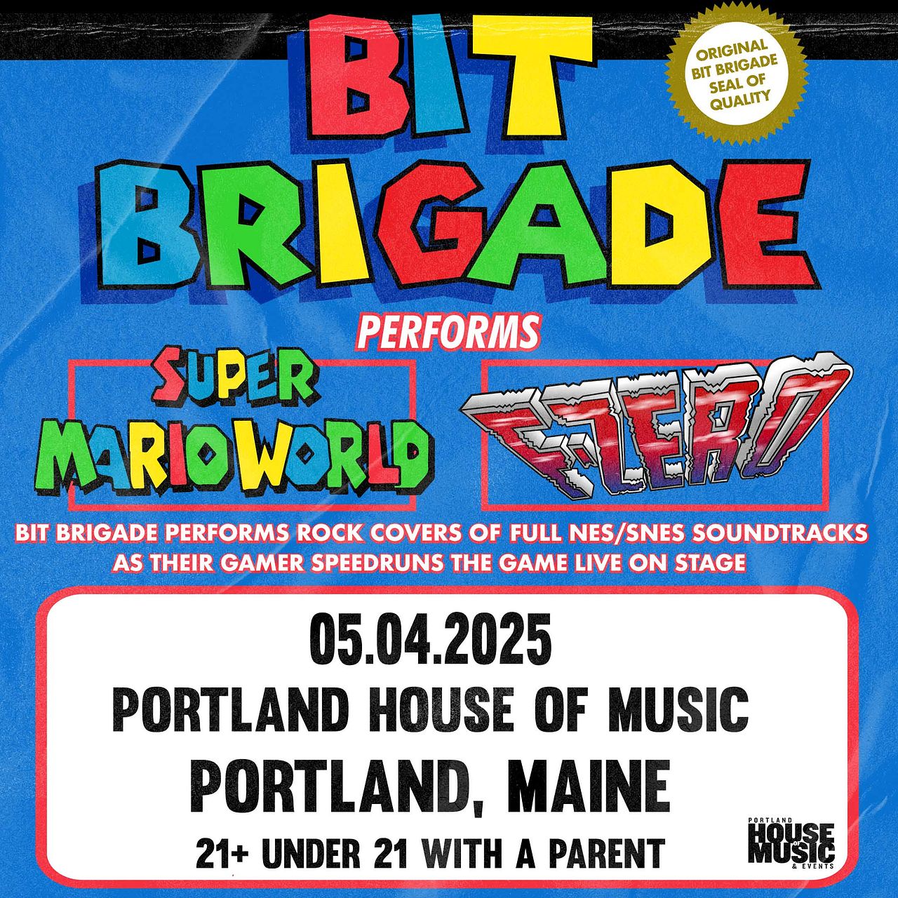 Bit Brigade Performs "Super Mario World" + "F-Zero" LIVE Tickets at ...