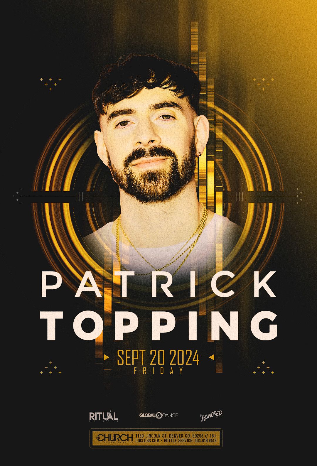 Patrick Topping Tickets at The Church Nightclub in Denver by The Church ...