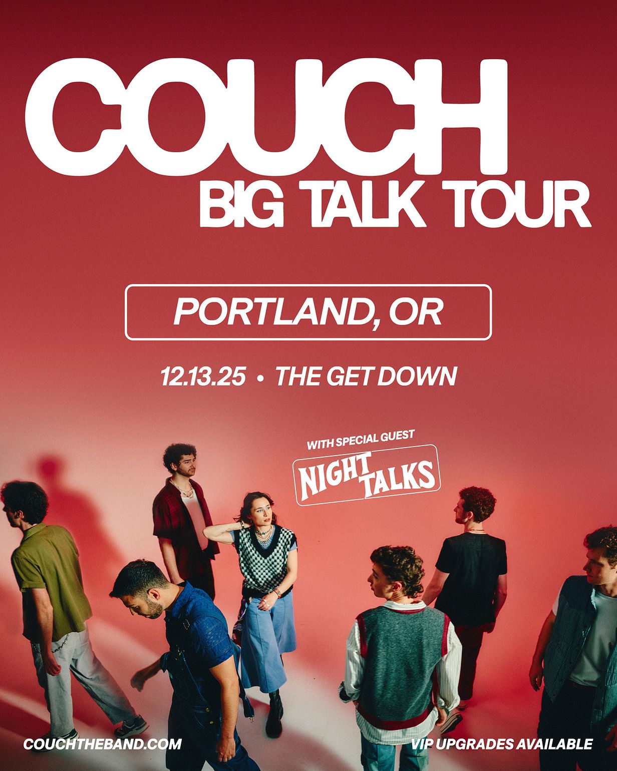 Couch: BIG TALK Tour Tickets at The Get Down in Portland by The Get ...