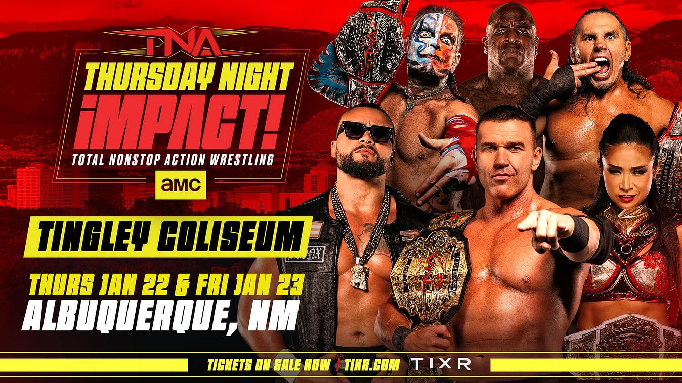TNA Wrestling presents: iMPACT! - Day 2 Tickets at Tingley Coliseum in ...
