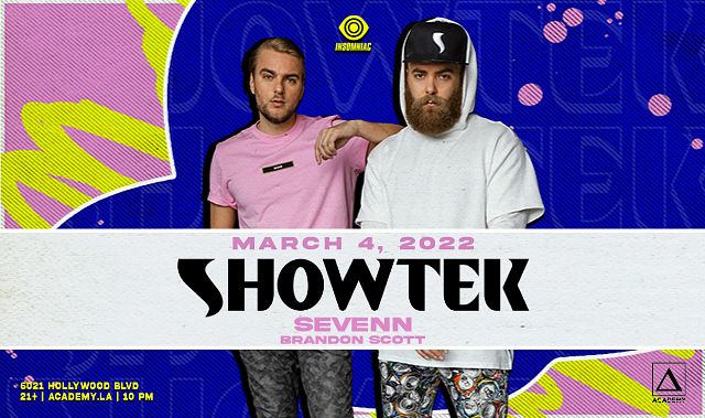 Showtek Tickets at Academy Nightclub in Los Angeles by Academy | Tixr
