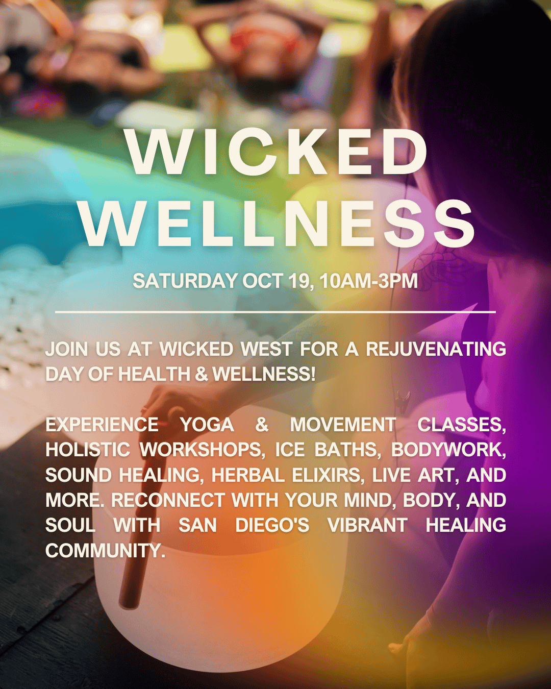 Wicked Wellness #3 Tickets at Wicked West in San Diego by Wicked West ...