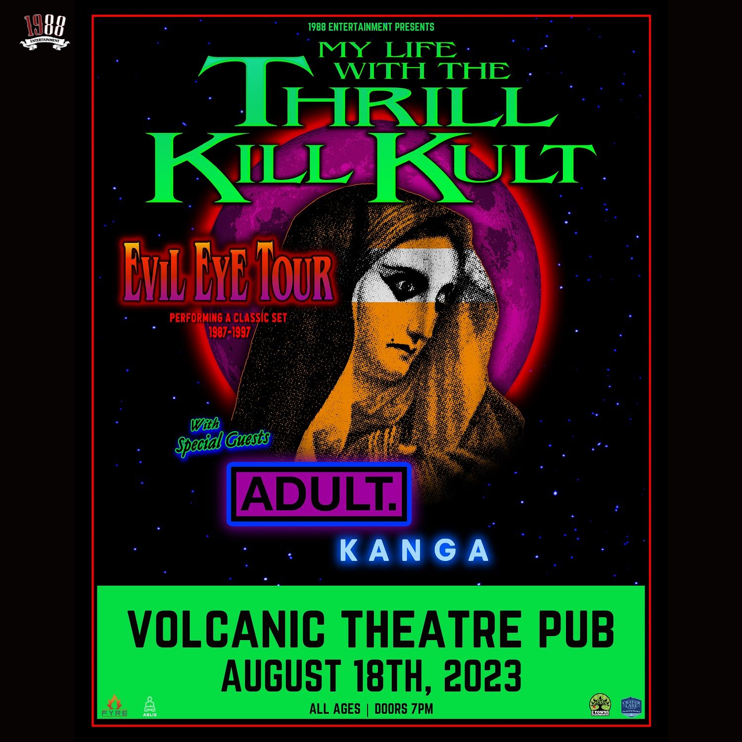 My Life With The Thrill Kill Kult Tickets at Volcanic Theater Pub in Bend by Volcanic Theatre ...