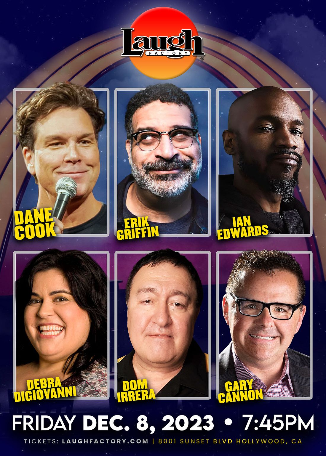 Laugh Factory All Stars! Tickets at Laugh Factory Hollywood in Los ...