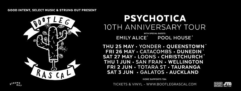 Bootleg Rascal | Queenstown Tickets at Yonder in Queenstown by Strung ...