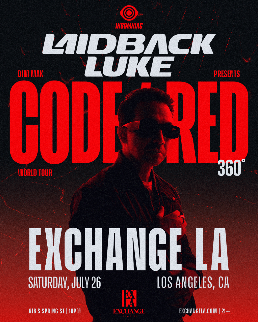 Laidback Luke 360 Tickets at Exchange LA in Los Angeles by Exchange LA ...
