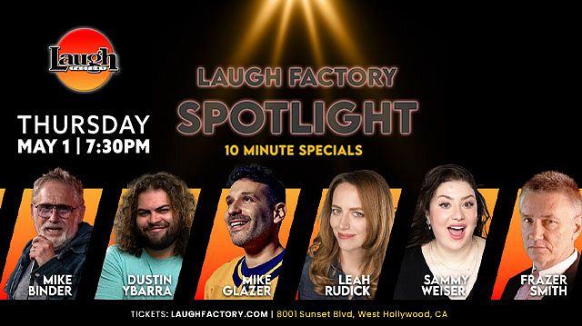Laugh Factory Spotlight Tickets at Laugh Factory Hollywood in Los ...