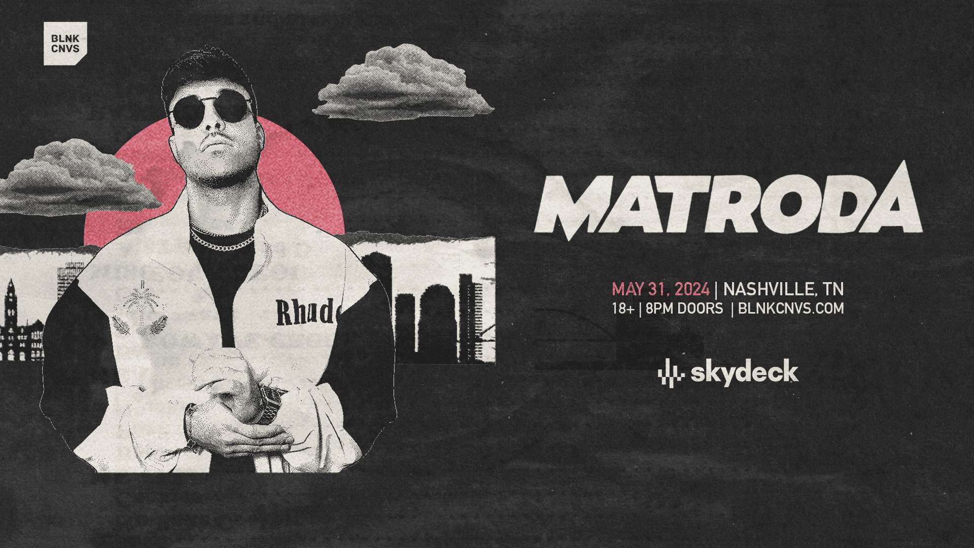 MATRODA @ SKYDECK Tickets at SkyDeck @ Assembly Food Hall in Nashville ...