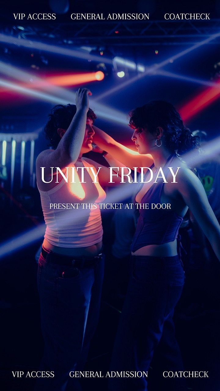Unity - Friday Tickets at Club Unity in Montréal by Club Unity | Tixr