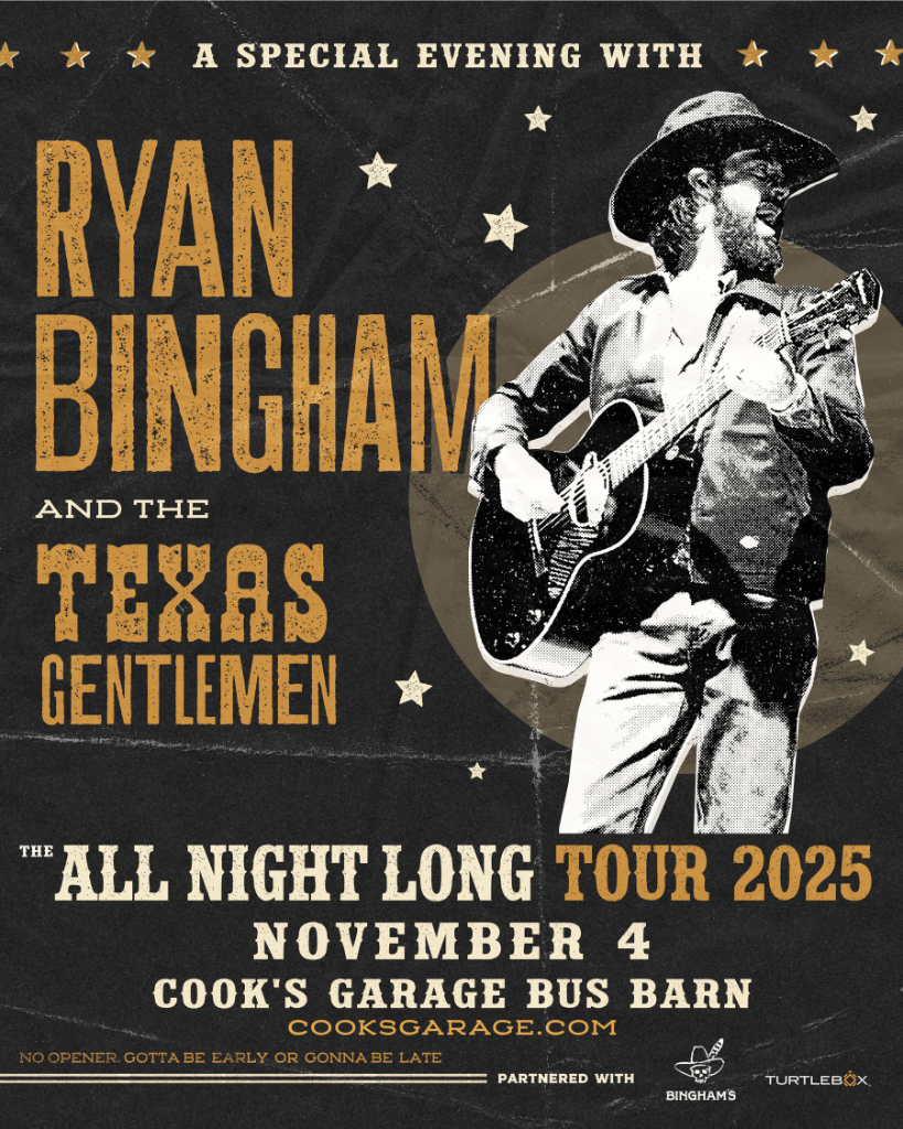 Ryan Bingham and The Texas Gentlemen: The All Night Long Tour Tickets at The Bus Barn at Cooks ...