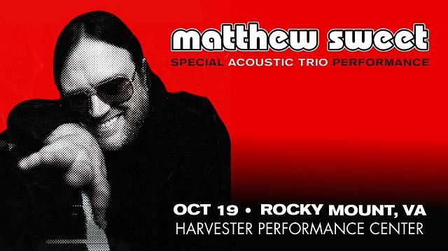 Matthew Sweet - CANCELLED Tickets at The Harvester Performance Center ...