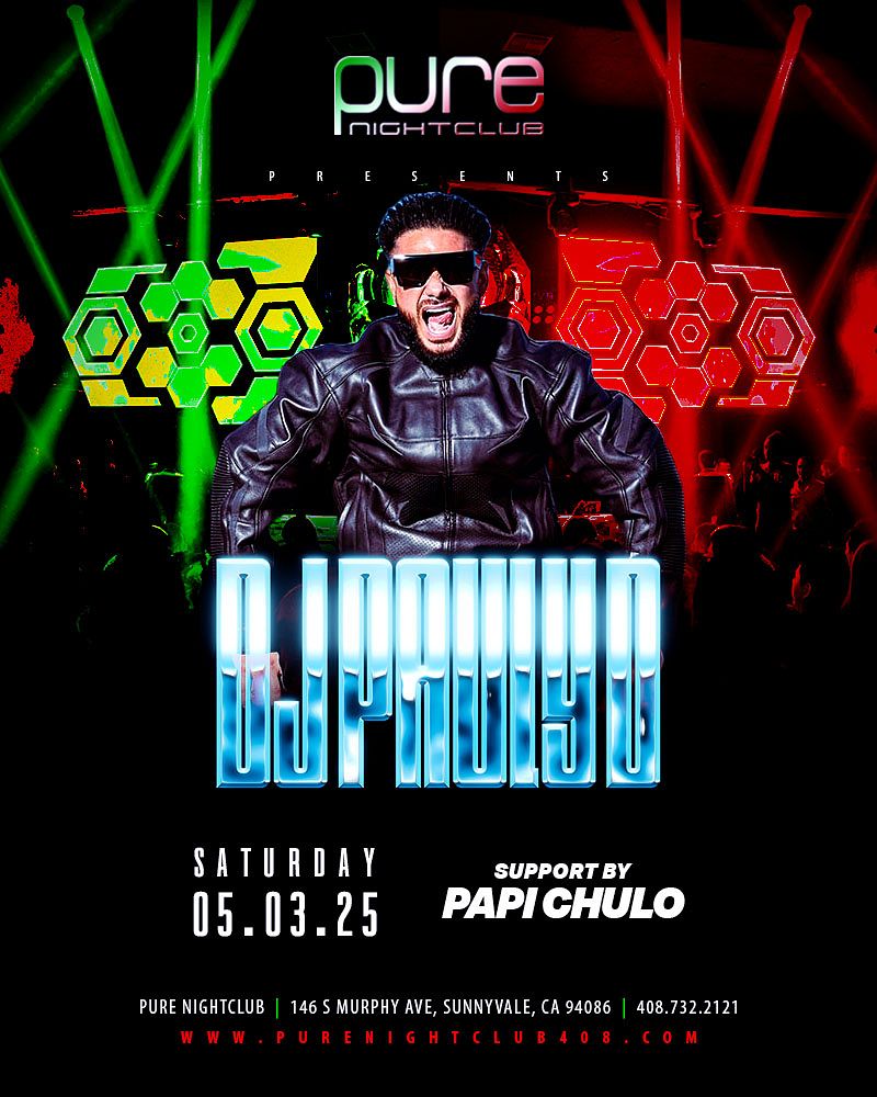 DJ Pauly D Tickets at Pure Nightclub in Sunnyvale by Pure Nightclub | Tixr