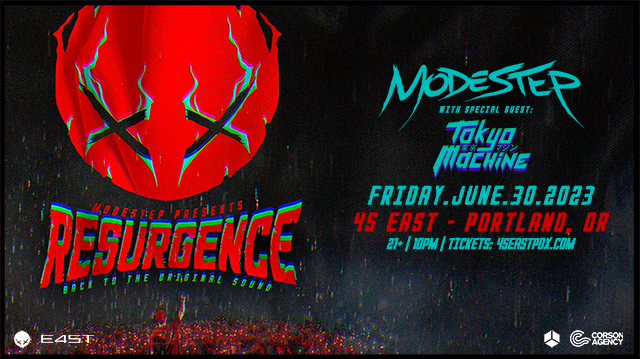 MODESTEP + TOKYO MACHINE Tickets at 45 East in Portland by 45 East | Tixr