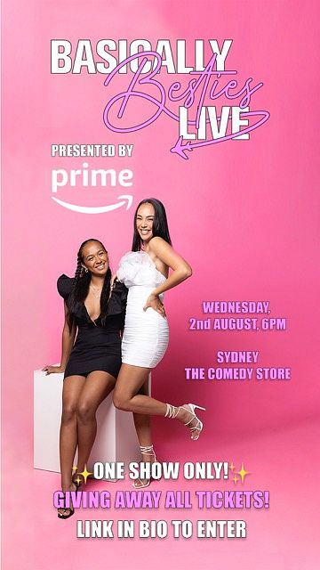 Basically Besties Live Tickets at The Comedy Store in Moore Park by Amplify Live | Tixr