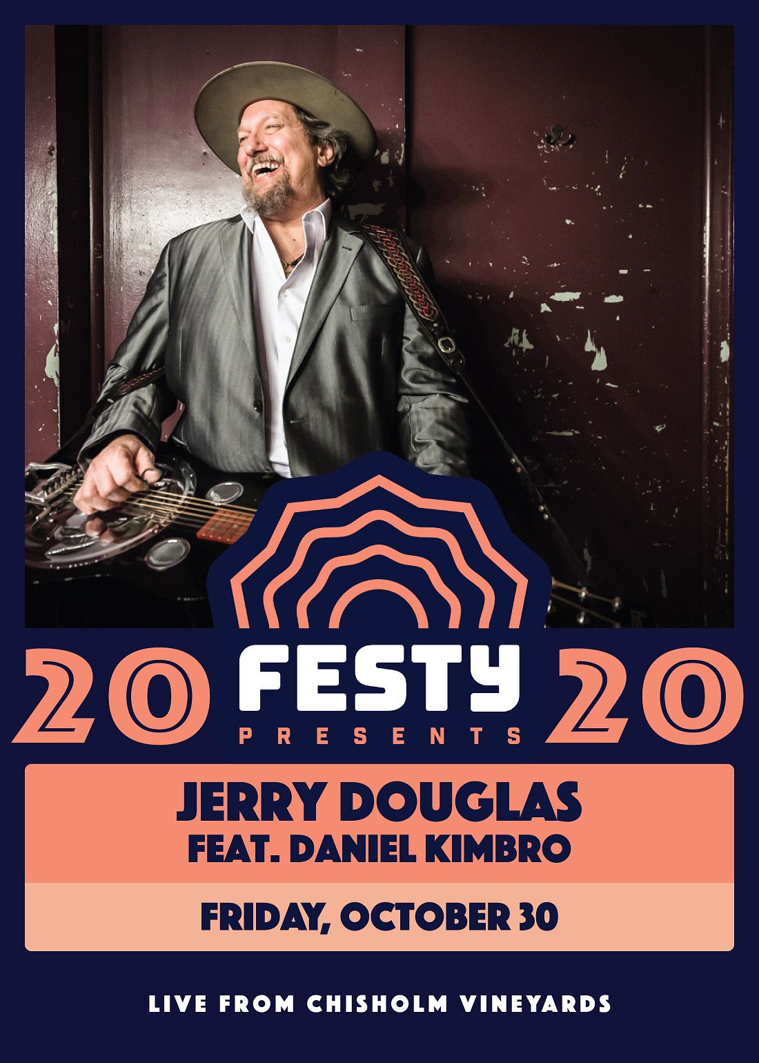 An Evening with Jerry Douglas feat. Daniel Kimbro Tickets at Chisholm ...