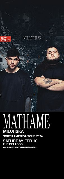 Mathame Tickets at The Belasco in Los Angeles by Exchange LA | Tixr