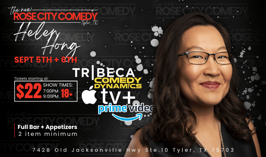 HELEN HONG Tickets at Rose City Comedy in Tyler by Rose City Comedy ...