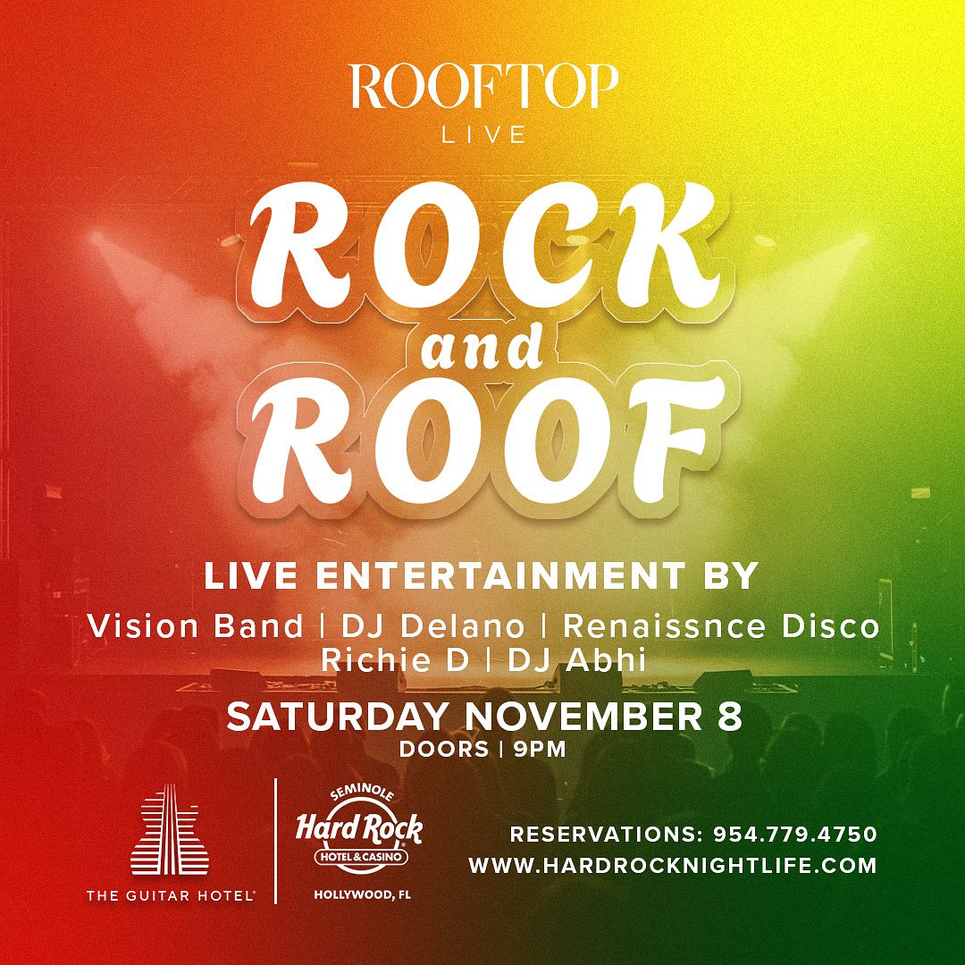 Rock and Roof | Rooftop Live Tickets at Rooftop Live in Hollywood by ...