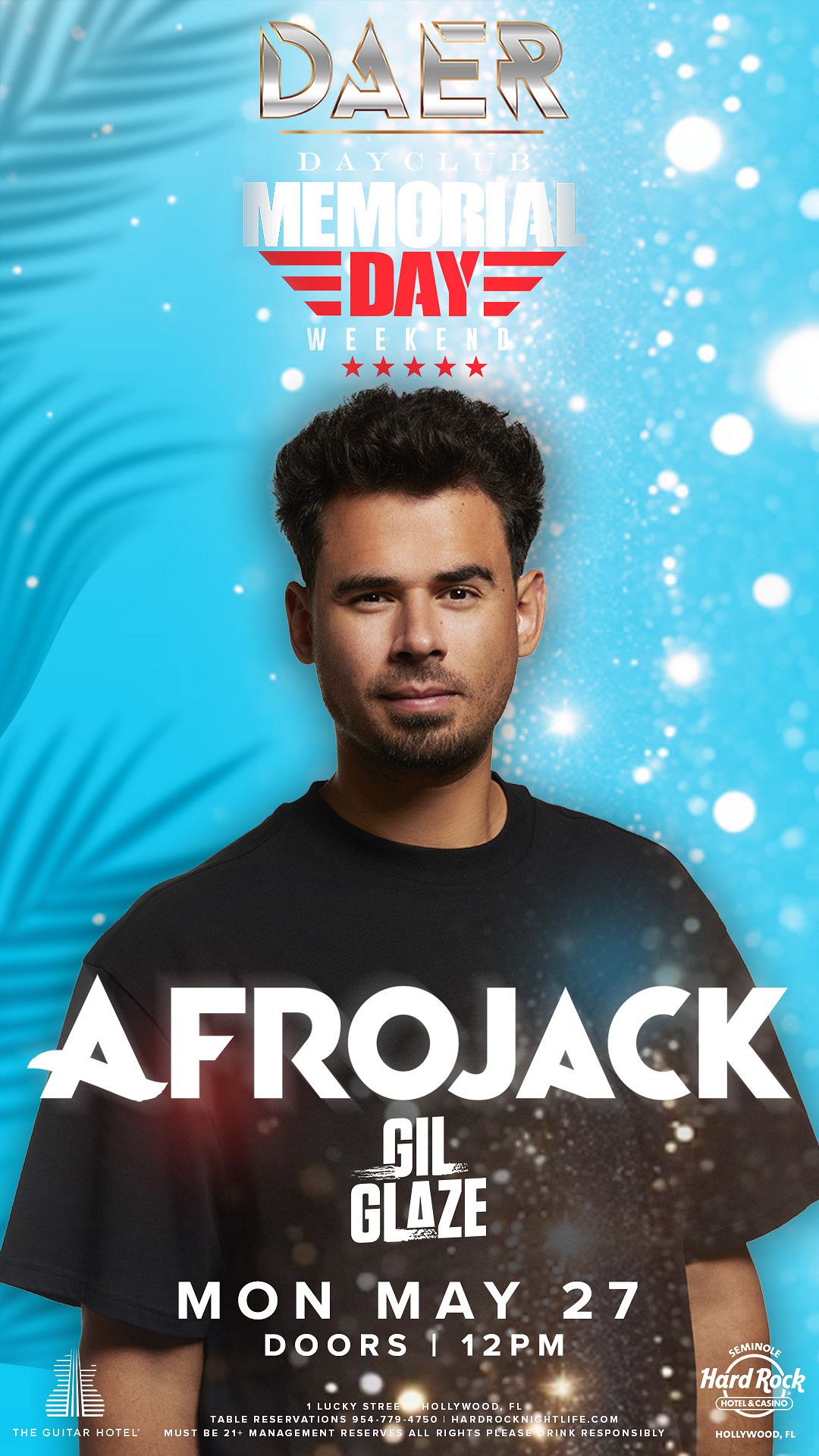 Afrojack - MDW | DAER Dayclub - Hard Rock Holly Tickets at DAER Dayclub ...
