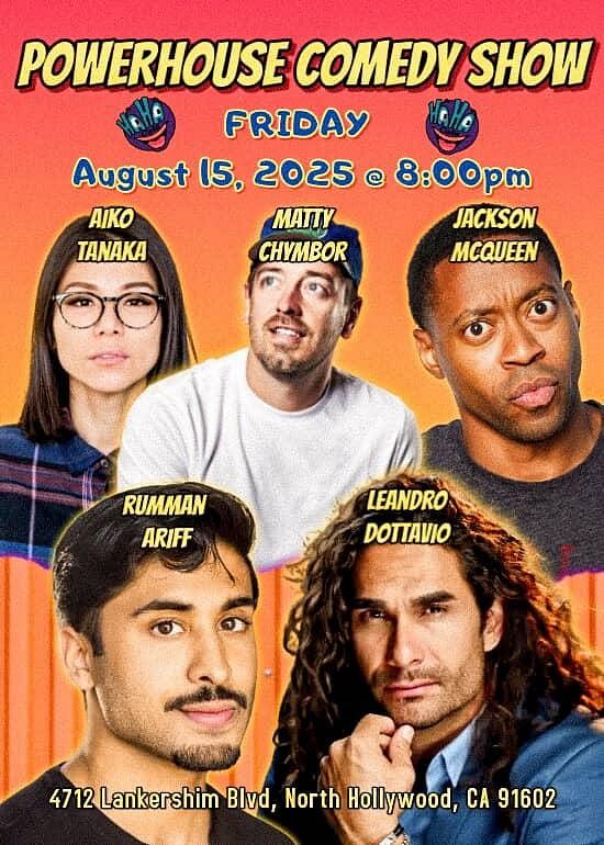 Power House Comedy Tickets at Ha Ha Comedy Club in Los Angeles by Haha ...