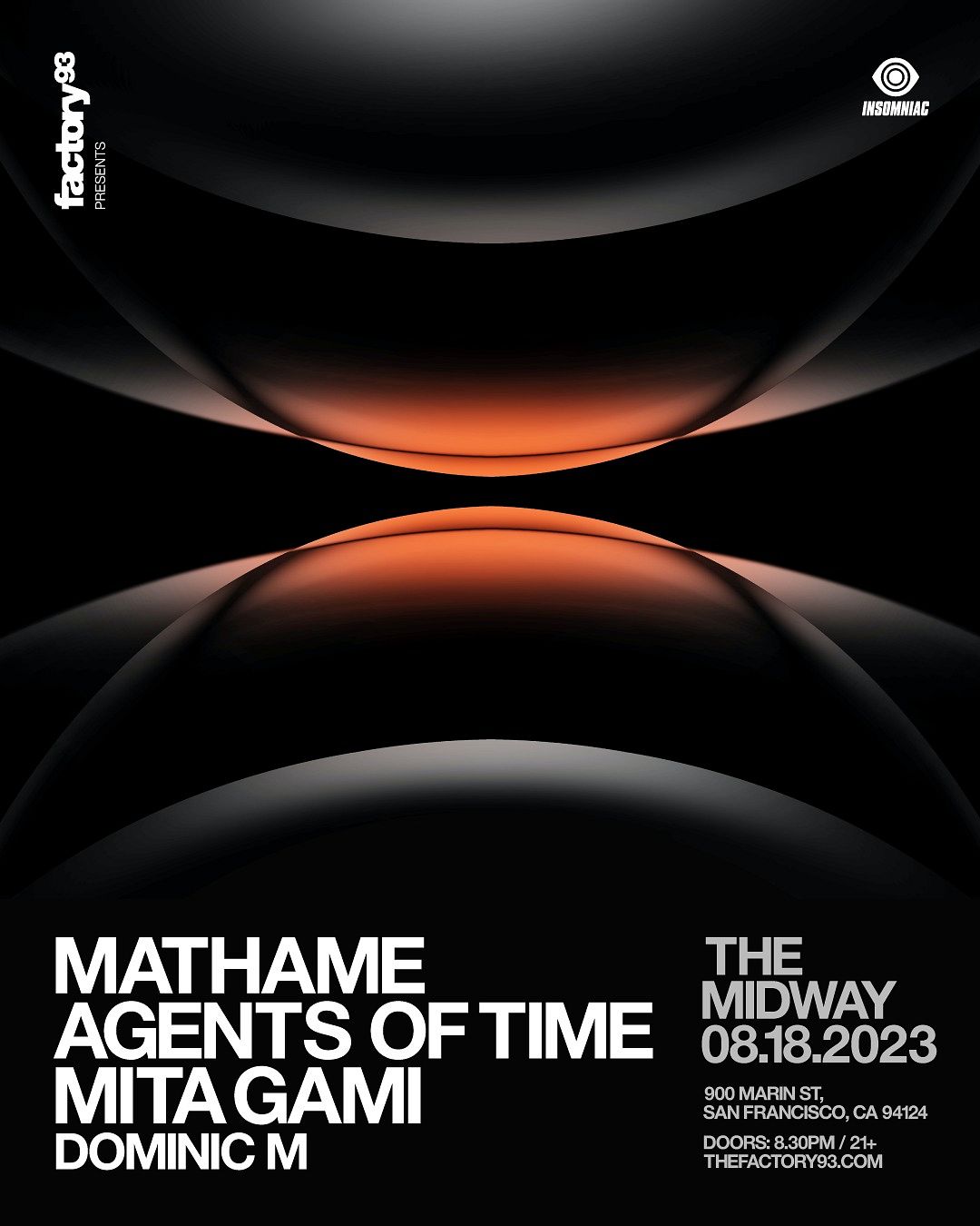 Factory 93 Presents Mathame Tickets at The Midway in San Francisco by ...