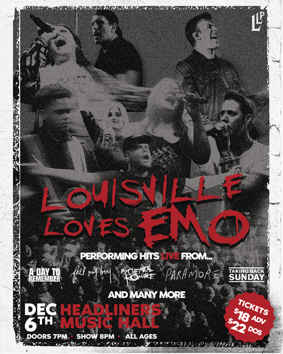 Louisville Loves Emo Tickets at Headliners Music Hall in Louisville by ...