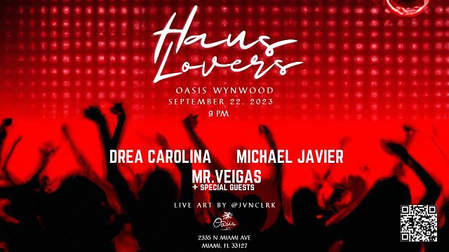 HAUS LOVERS Tickets at Oasis Wynwood in Miami by Oasis Wynwood | Tixr