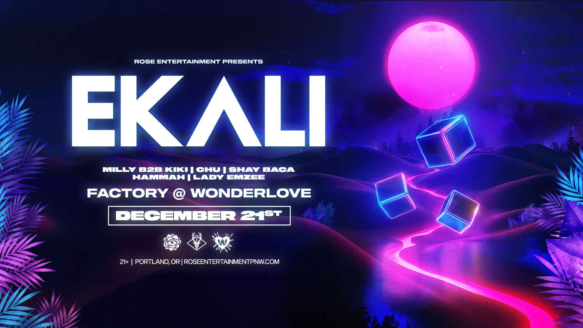 EKALI at FACTORY @ WONDERLOVE Tickets at FACTORY at Wonderlove in ...