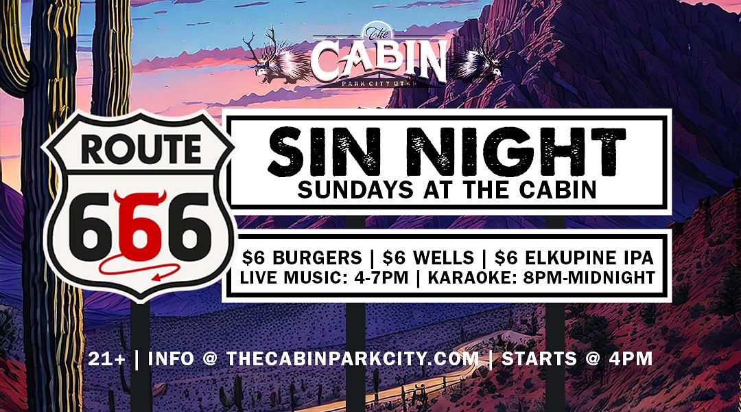 Service Industry Sundays Tickets at The Cabin in Park City by The Cabin ...
