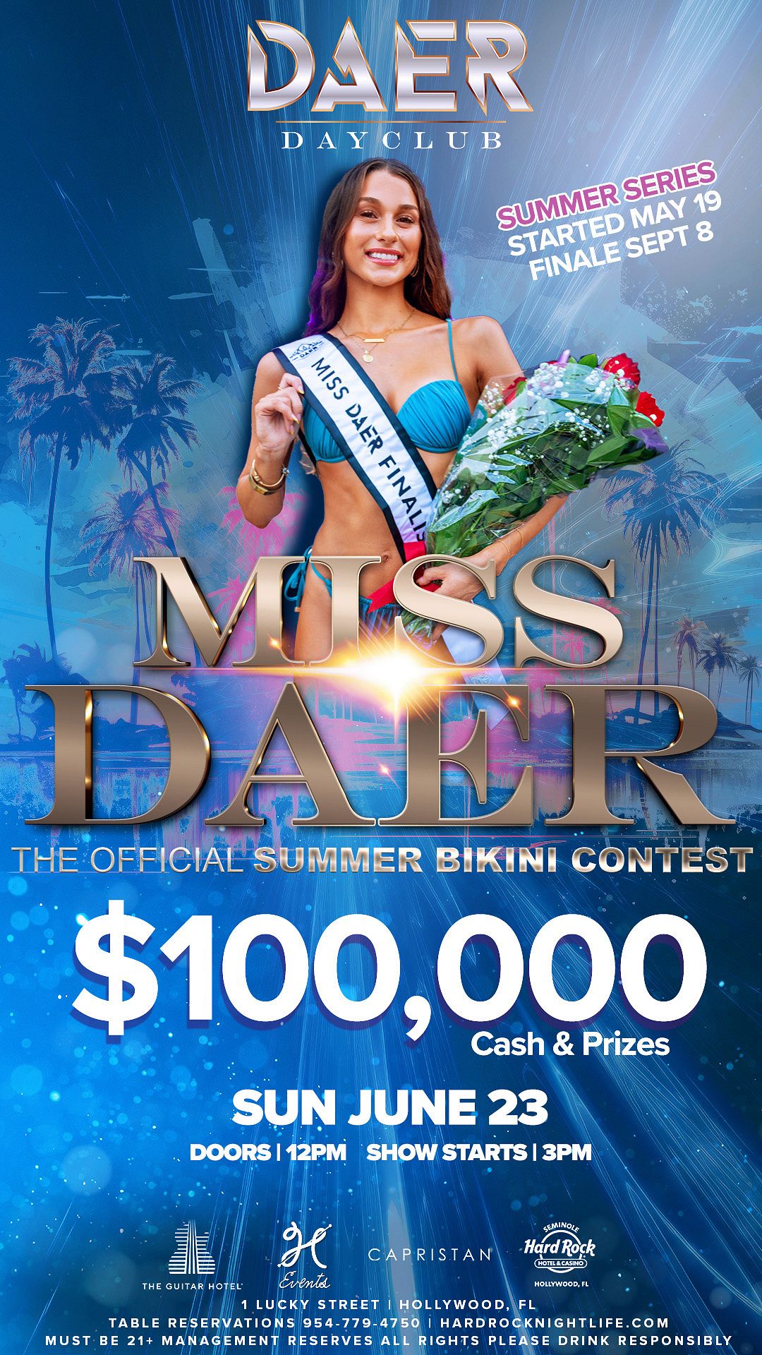 Miss DAER Party | DAER Dayclub - Hard Rock Holly Tickets at DAER ...
