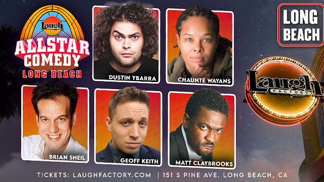 All Star Comedy Tickets at Laugh Factory Long Beach in Long Beach by ...